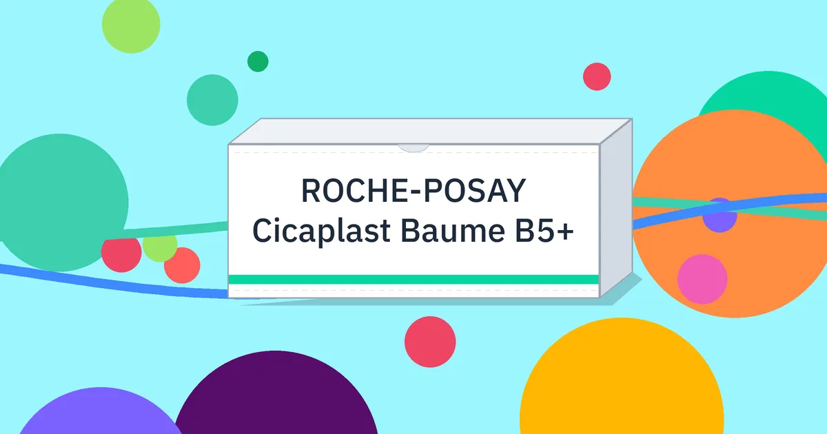 Symbolbild: Packung mit der Aufschrift ROCHE-POSAY Cicaplast Baume B5+ (PZN 18259106) – Verfügbarkeit und Bezug in Apotheken in Frankfurt am Main