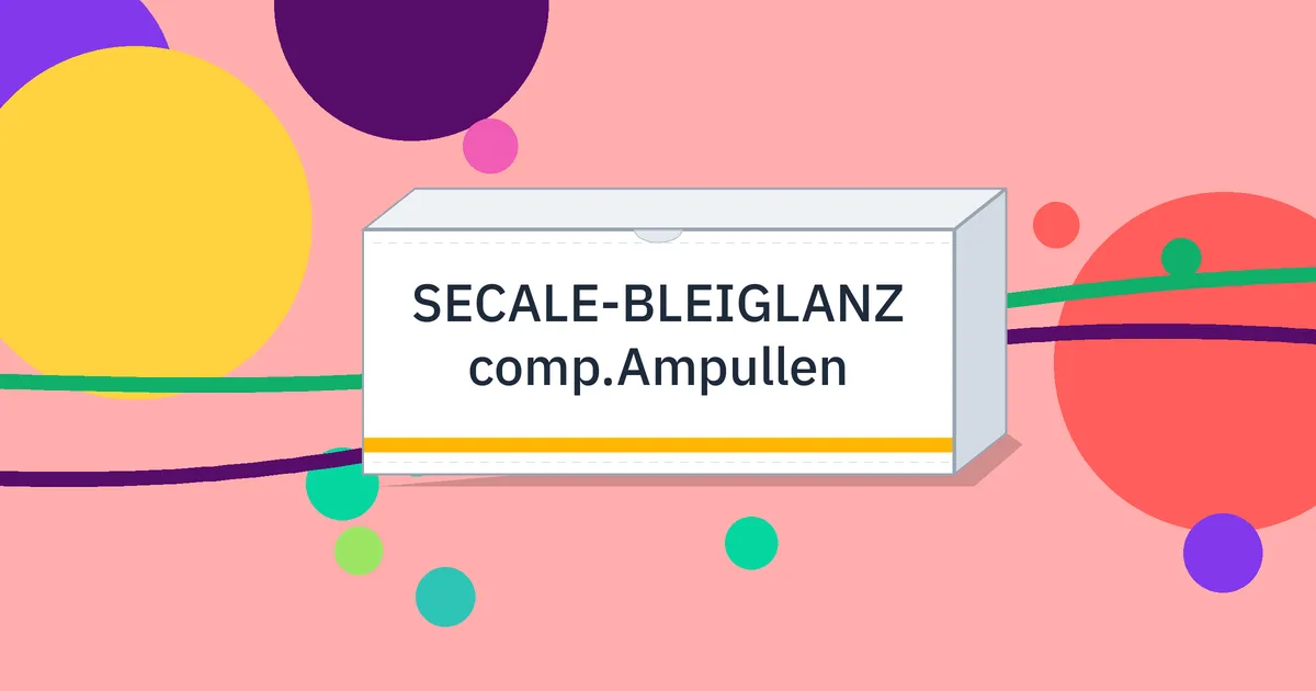 Symbolbild: Packung mit der Aufschrift SECALE-BLEIGLANZ comp.Ampullen (PZN 01752127) – Verfügbarkeit und Bezug in Apotheken in Frankfurt am Main