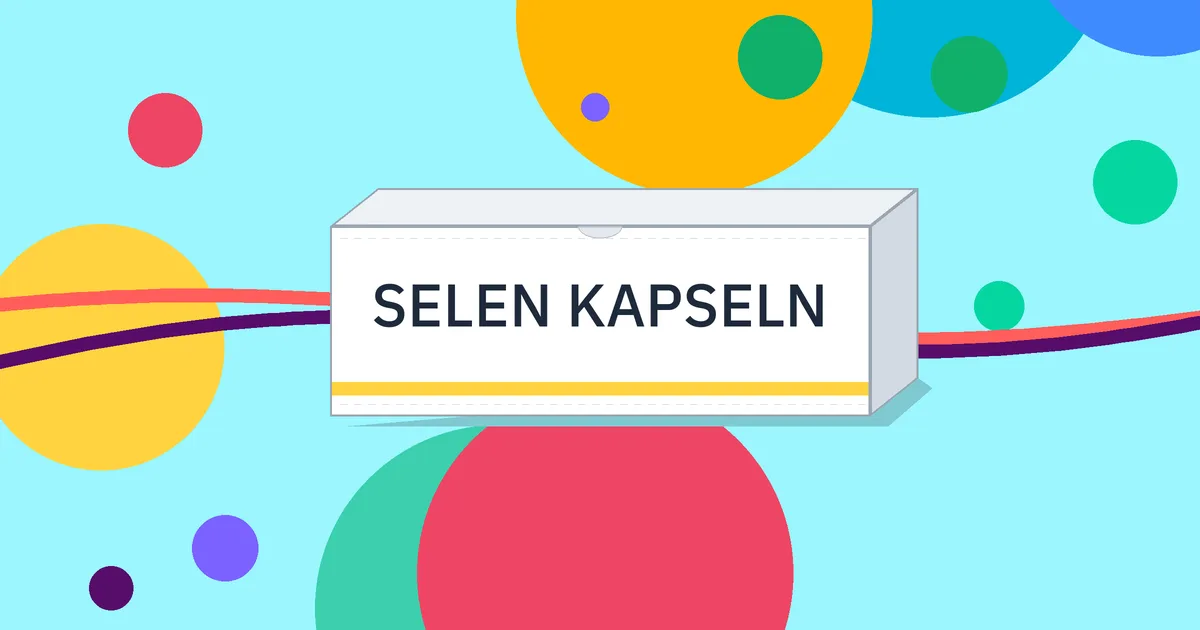 Symbolbild: Packung mit der Aufschrift SELEN KAPSELN (PZN 19302502) – Verfügbarkeit und Bezug in Apotheken in Frankfurt am Main