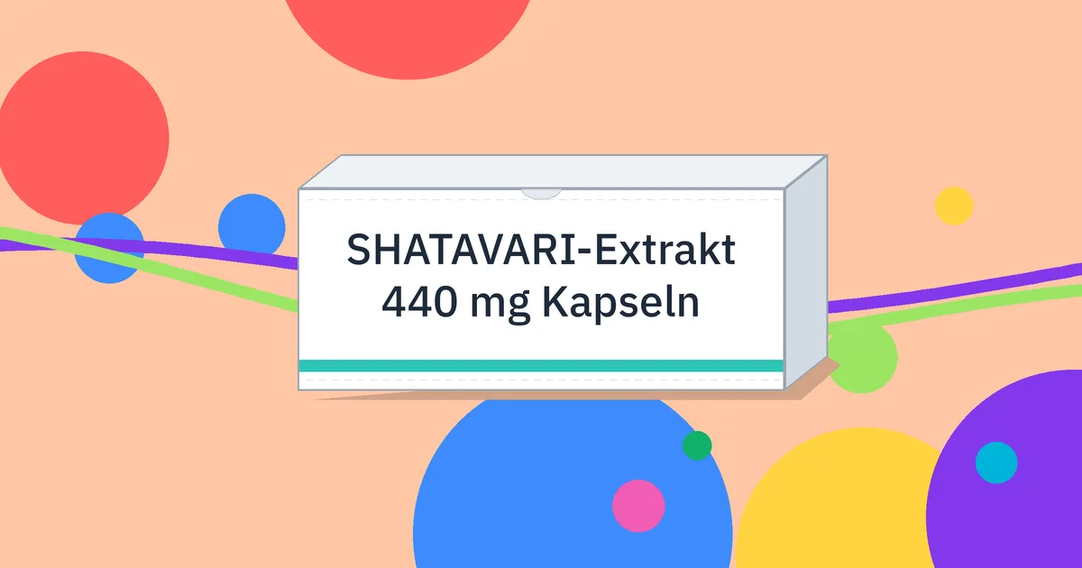 Symbolbild: Packung mit der Aufschrift SHATAVARI-Extrakt 440 mg Kapseln (PZN 18215994) – Verfügbarkeit und Bezug in Apotheken in Frankfurt am Main