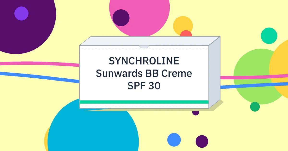 Symbolbild: Packung mit der Aufschrift SYNCHROLINE Sunwards BB Creme SPF 30 (PZN 15784881) – Verfügbarkeit und Bezug in Apotheken in Frankfurt am Main