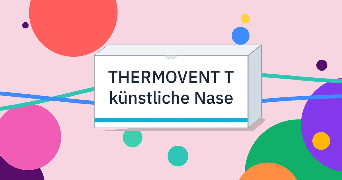 Symbolbild: Packung mit der Aufschrift THERMOVENT T künstliche Nase (PZN 01010839) – Verfügbarkeit und Bezug in Apotheken in Frankfurt am Main