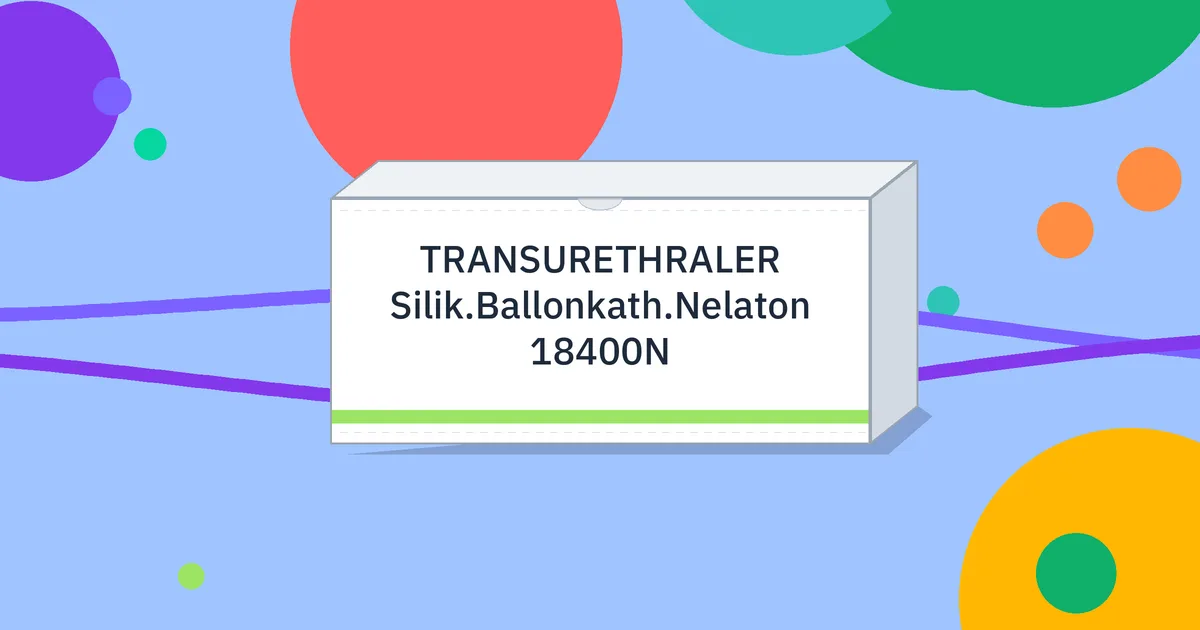 Symbolbild: Packung mit der Aufschrift TRANSURETHRALER Silik.Ballonkath.Nelaton 18400N (PZN 00792679) – Verfügbarkeit und Bezug in Apotheken in Frankfurt am Main