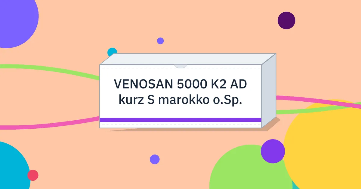 Symbolbild: Packung mit der Aufschrift VENOSAN 5000 K2 AD kurz S marokko o.Sp. (PZN 14431614) – Verfügbarkeit und Bezug in Apotheken in Frankfurt am Main