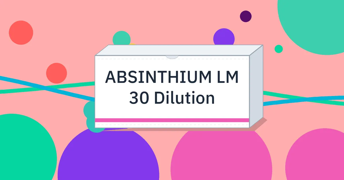 Symbolbild: Packung mit der Aufschrift ABSINTHIUM LM 30 Dilution (PZN 13261831) – Verfügbarkeit und Bezug in Apotheken in Frankfurt am Main