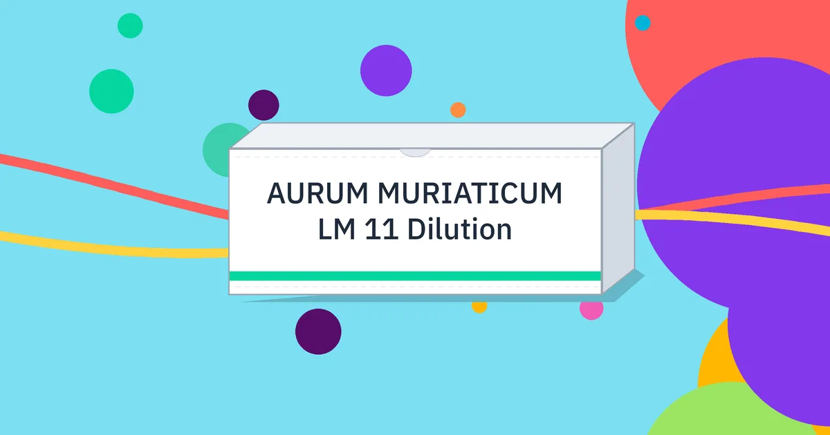 Symbolbild: Packung mit der Aufschrift AURUM MURIATICUM LM 11 Dilution (PZN 12785503) – Verfügbarkeit und Bezug in Apotheken in Frankfurt am Main