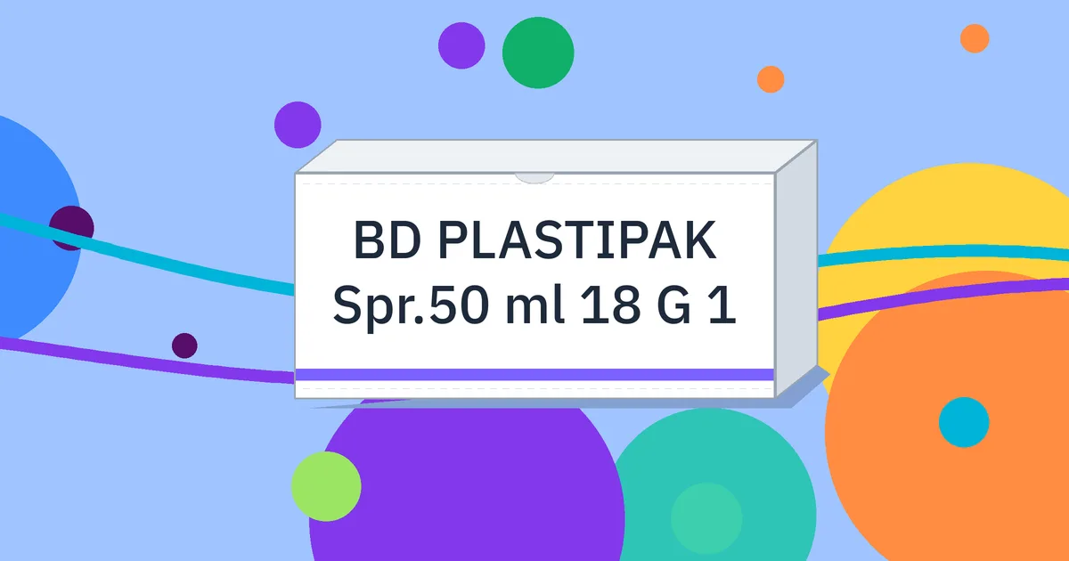 Symbolbild: Packung mit der Aufschrift BD PLASTIPAK Spr.50 ml 18 G 1 (PZN 14352613) – Verfügbarkeit und Bezug in Apotheken in Frankfurt am Main
