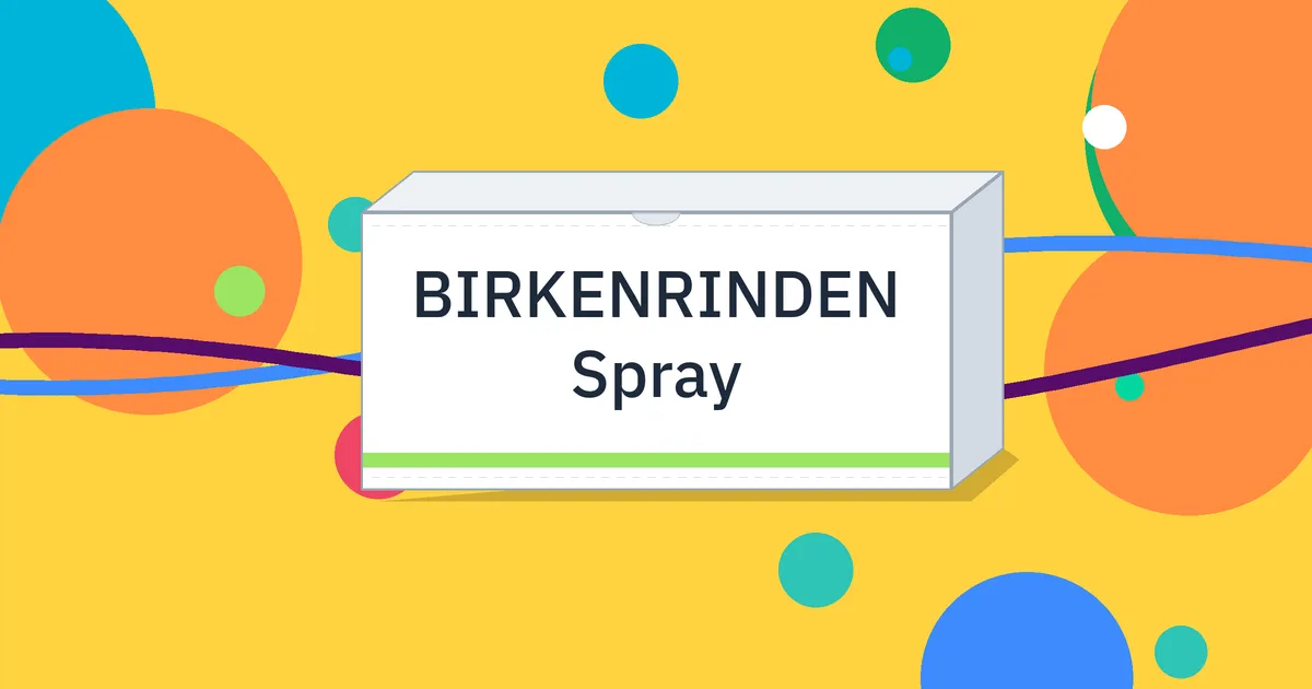 Symbolbild: Packung mit der Aufschrift BIRKENRINDEN Spray (PZN 11712181) – Verfügbarkeit und Bezug in Apotheken in Frankfurt am Main
