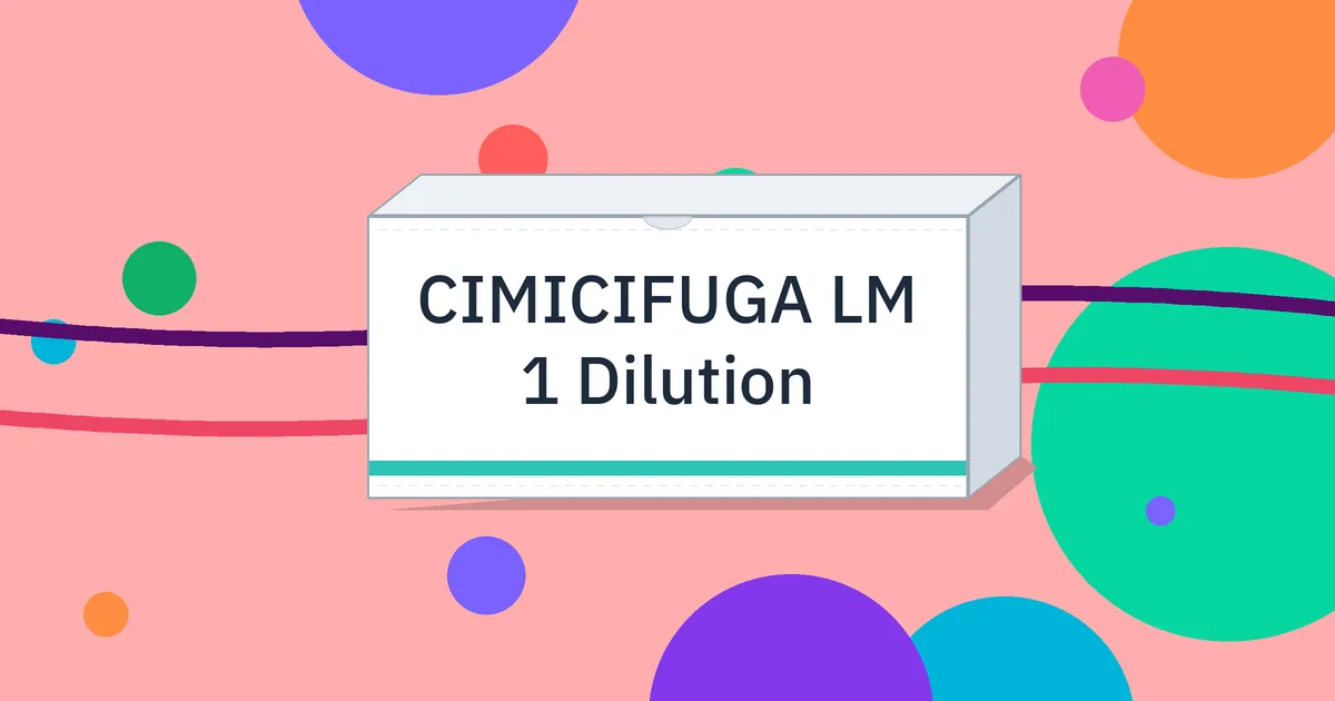 Symbolbild: Packung mit der Aufschrift CIMICIFUGA LM 1 Dilution (PZN 12818987) – Verfügbarkeit und Bezug in Apotheken in Frankfurt am Main