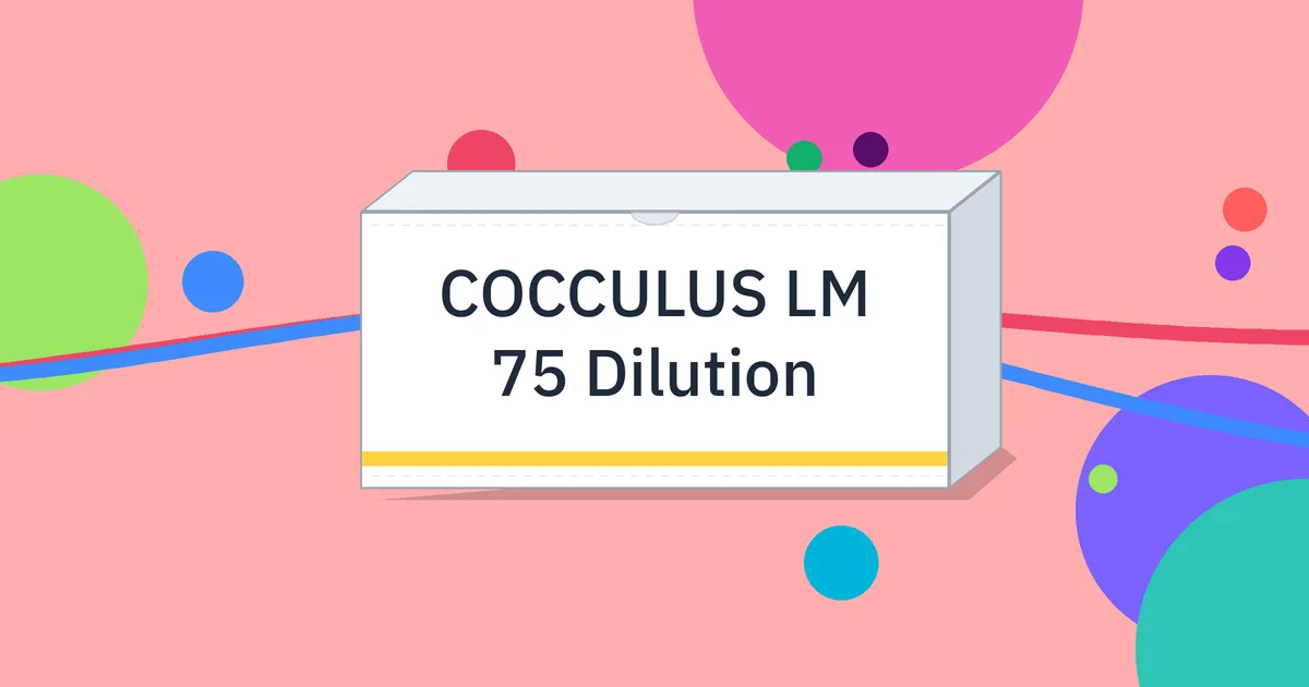 Symbolbild: Packung mit der Aufschrift COCCULUS LM 75 Dilution (PZN 12825208) – Verfügbarkeit und Bezug in Apotheken in Frankfurt am Main