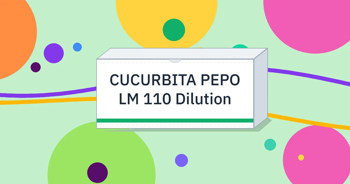 Symbolbild: Packung mit der Aufschrift CUCURBITA PEPO LM 110 Dilution (PZN 13457557) – Verfügbarkeit und Bezug in Apotheken in Frankfurt am Main