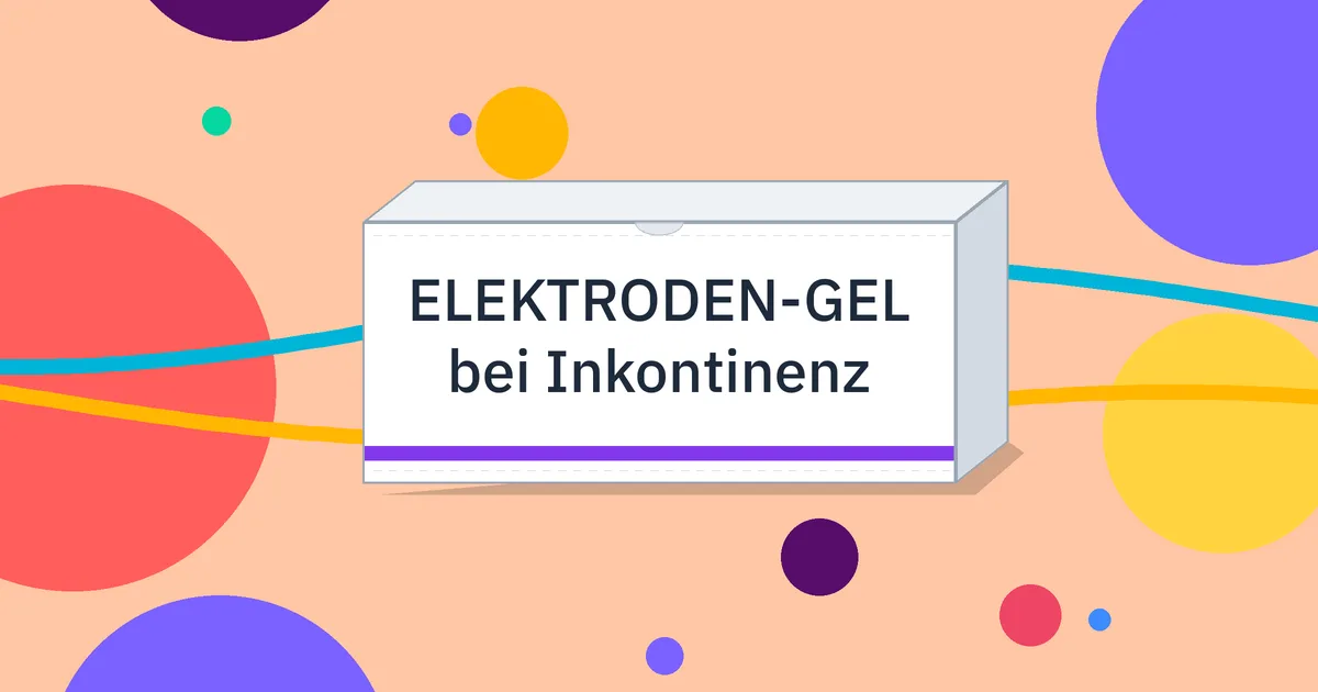 Symbolbild: Packung mit der Aufschrift ELEKTRODEN-GEL bei Inkontinenz (PZN 10329089) – Verfügbarkeit und Bezug in Apotheken in Frankfurt am Main