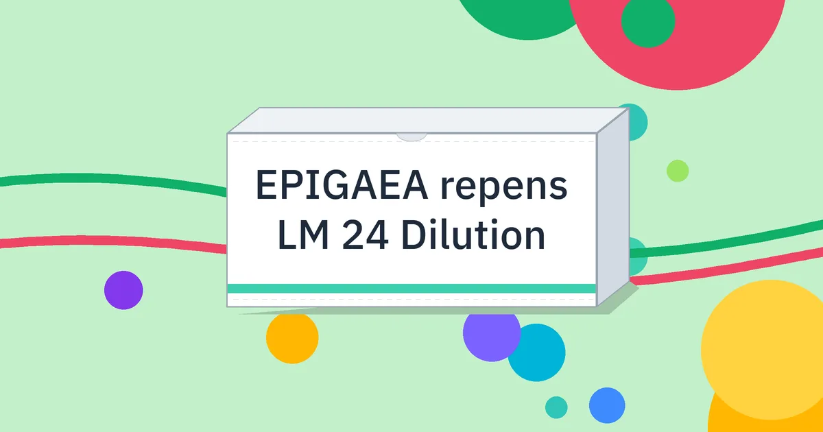 Symbolbild: Packung mit der Aufschrift EPIGAEA repens LM 24 Dilution (PZN 13471787) – Verfügbarkeit und Bezug in Apotheken in Frankfurt am Main