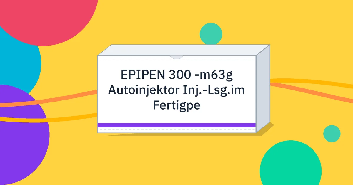 Symbolbild: Packung mit der Aufschrift EPIPEN 300 -m63g Autoinjektor Inj.-Lsg.im Fertigpe (PZN 18829271) – Verfügbarkeit und Bezug in Apotheken in Frankfurt am Main