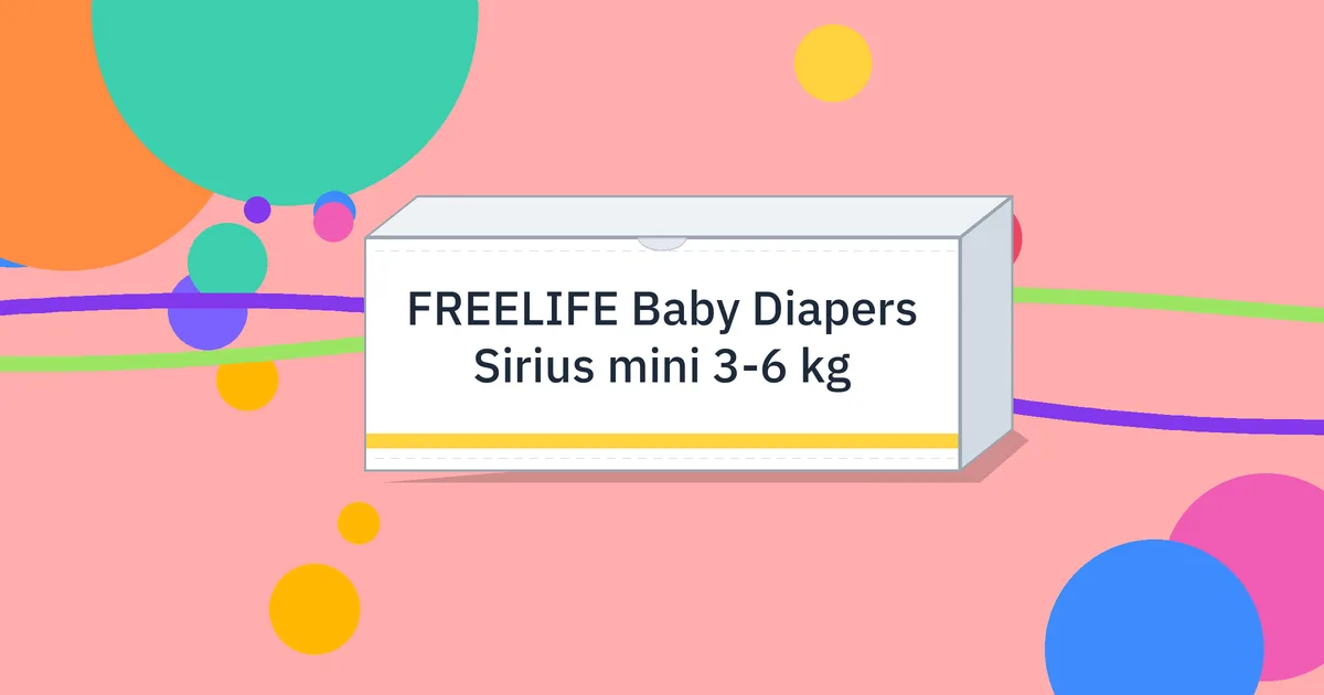 Symbolbild: Packung mit der Aufschrift FREELIFE Baby Diapers Sirius mini 3-6 kg (PZN 20317199) – Verfügbarkeit und Bezug in Apotheken in Frankfurt am Main