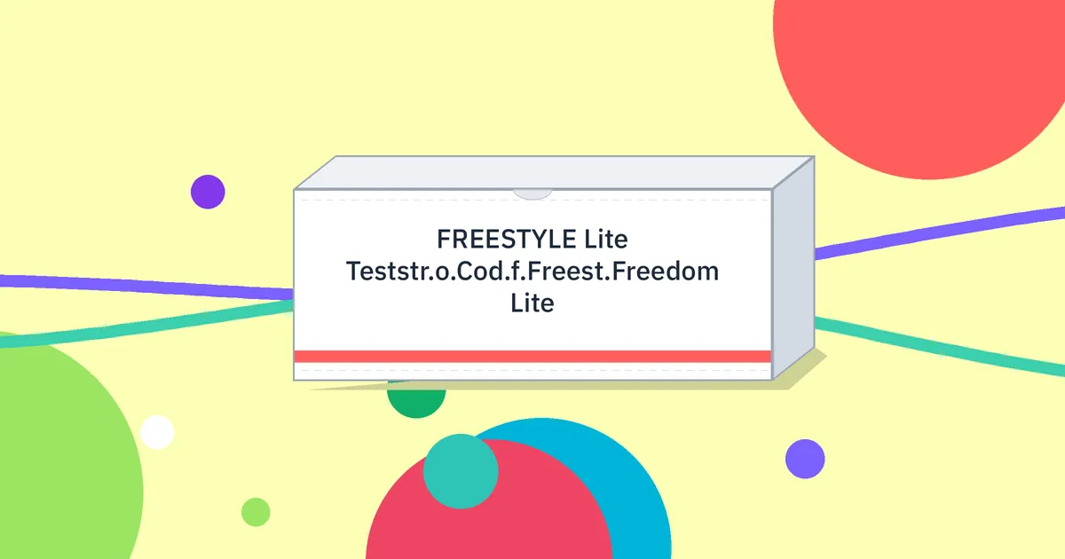 Symbolbild: Packung mit der Aufschrift FREESTYLE Lite Teststr.o.Cod.f.Freest.Freedom Lite (PZN 20166300) – Verfügbarkeit und Bezug in Apotheken in Frankfurt am Main