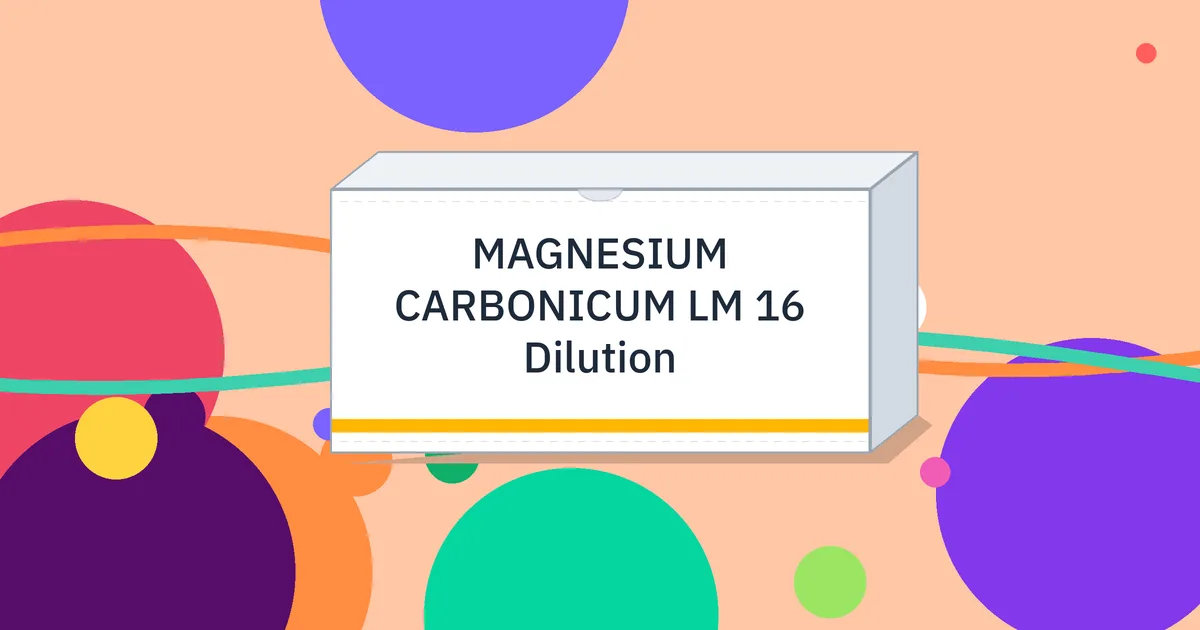 Symbolbild: Packung mit der Aufschrift MAGNESIUM CARBONICUM LM 16 Dilution (PZN 12937054) – Verfügbarkeit und Bezug in Apotheken in Frankfurt am Main