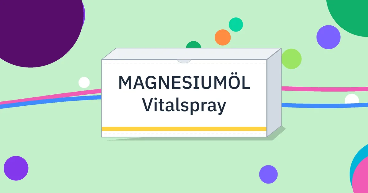 Symbolbild: Packung mit der Aufschrift MAGNESIUMÖL Vitalspray (PZN 14278408) – Verfügbarkeit und Bezug in Apotheken in Frankfurt am Main