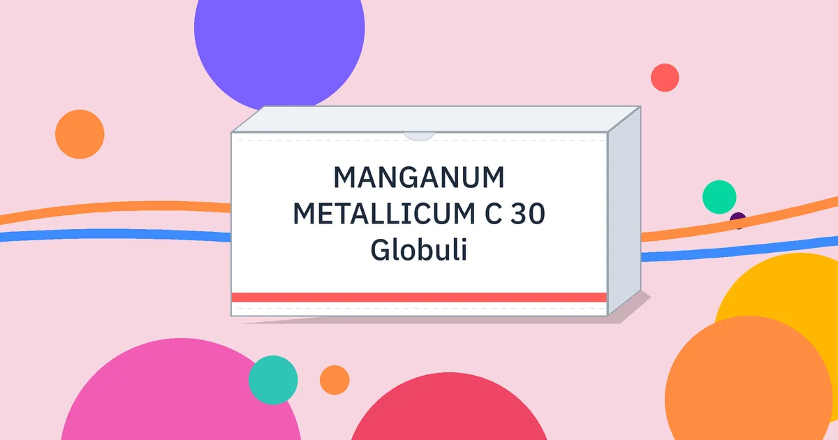 Symbolbild: Packung mit der Aufschrift MANGANUM METALLICUM C 30 Globuli (PZN 07173560) – Verfügbarkeit und Bezug in Apotheken in Frankfurt am Main