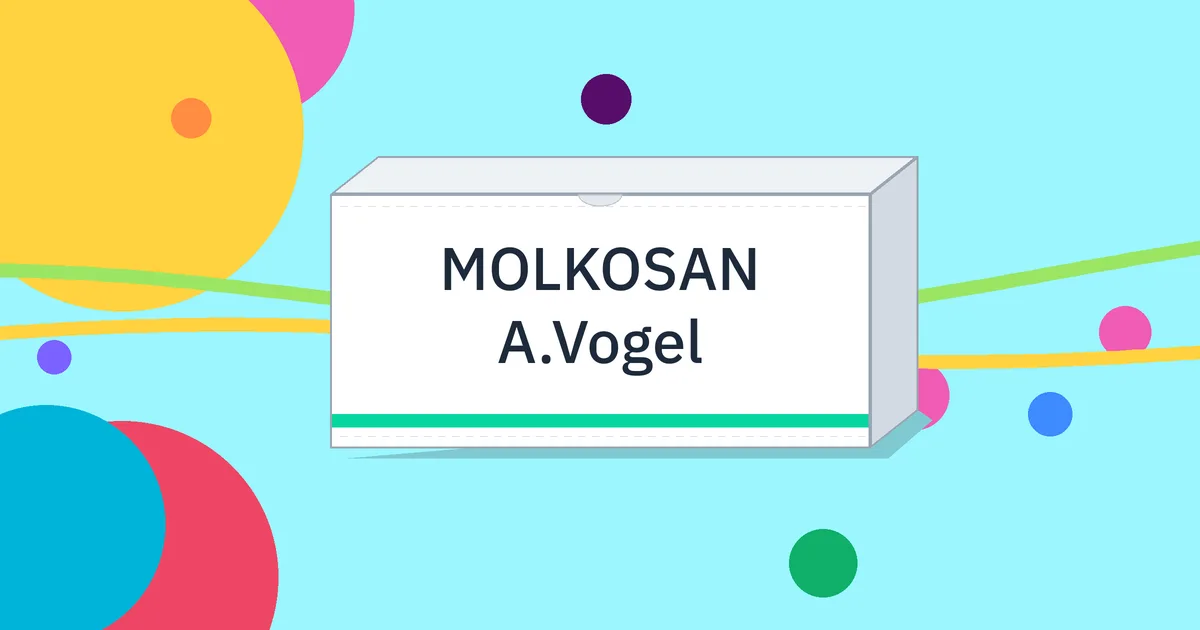 Symbolbild: Packung mit der Aufschrift MOLKOSAN A.Vogel (PZN 02464494) – Verfügbarkeit und Bezug in Apotheken in Frankfurt am Main