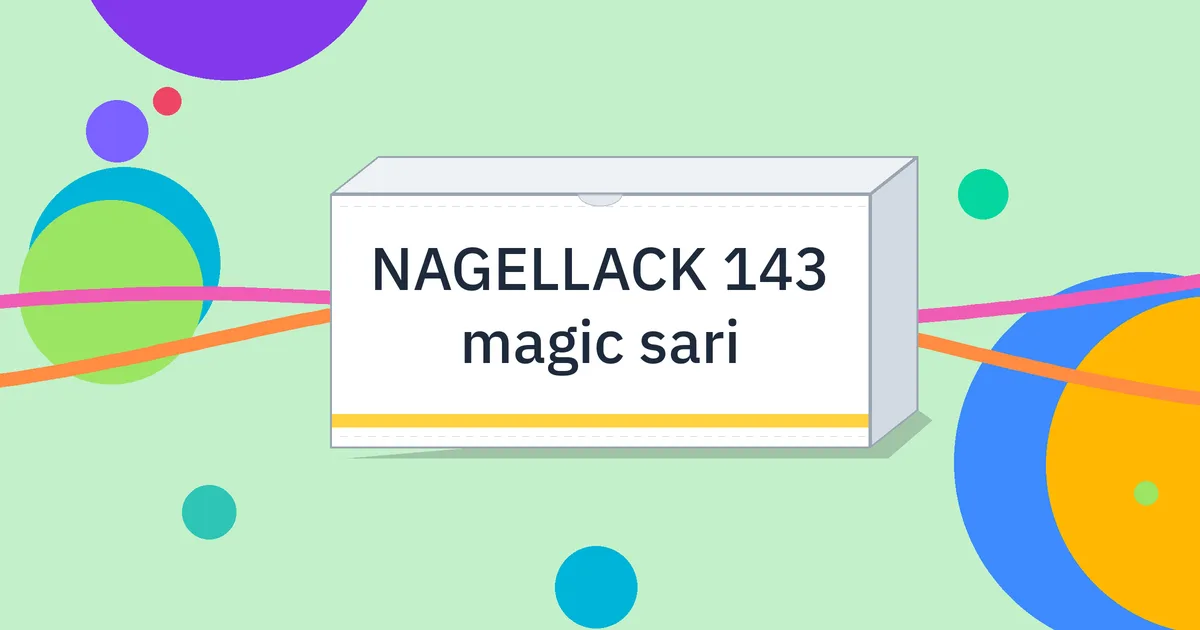 Symbolbild: Packung mit der Aufschrift NAGELLACK 143 magic sari (PZN 11002640) – Verfügbarkeit und Bezug in Apotheken in Frankfurt am Main