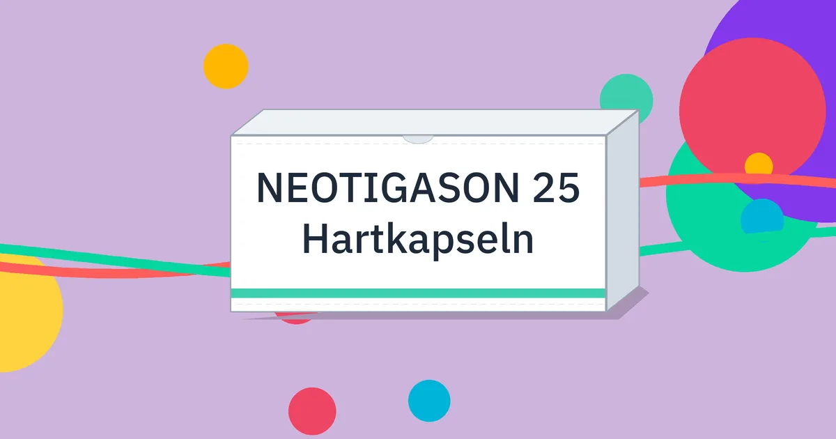Symbolbild: Packung mit der Aufschrift NEOTIGASON 25 Hartkapseln (PZN 01332419) – Verfügbarkeit und Bezug in Apotheken in Frankfurt am Main