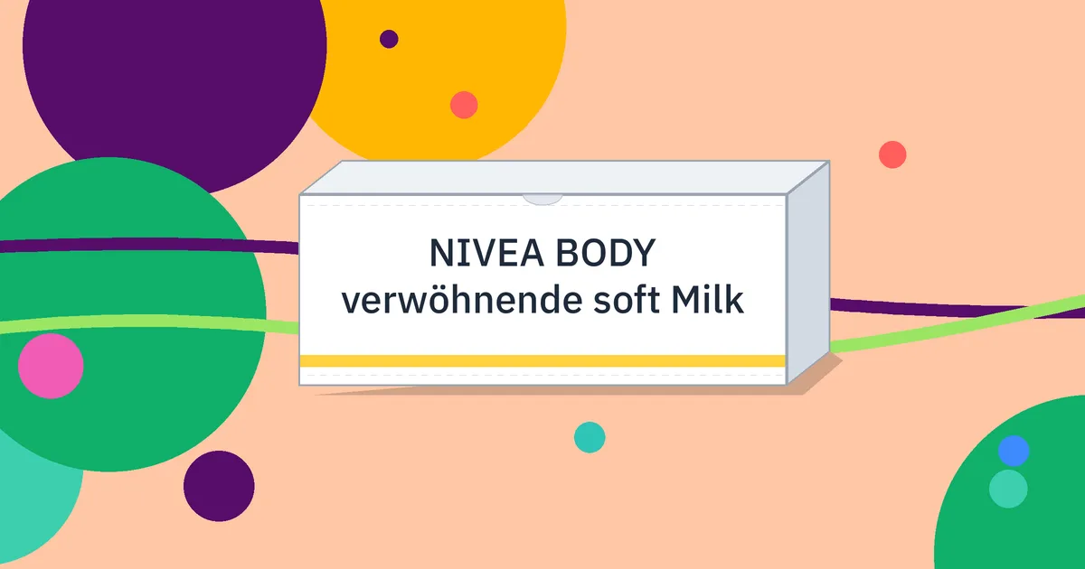 Symbolbild: Packung mit der Aufschrift NIVEA BODY verwöhnende soft Milk (PZN 11324757) – Verfügbarkeit und Bezug in Apotheken in Frankfurt am Main