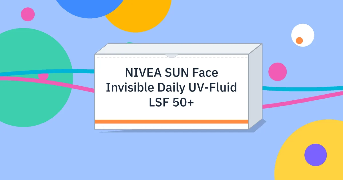 Symbolbild: Packung mit der Aufschrift NIVEA SUN Face Invisible Daily UV-Fluid LSF 50+ (PZN 19551783) – Verfügbarkeit und Bezug in Apotheken in Frankfurt am Main