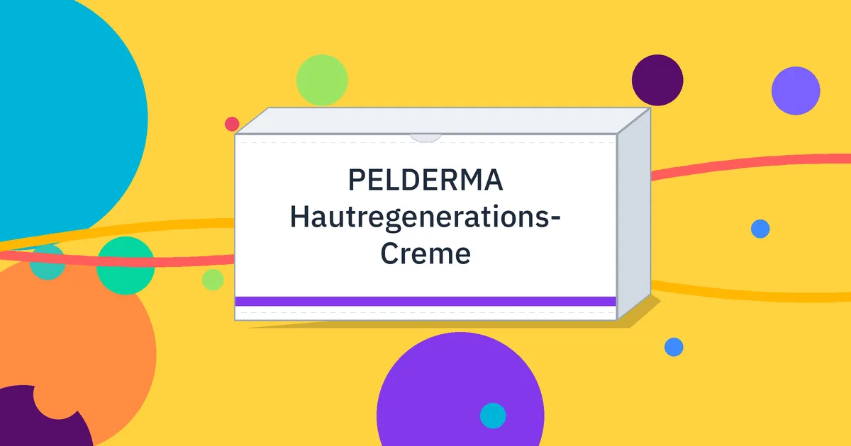 Symbolbild: Packung mit der Aufschrift PELDERMA Hautregenerations-Creme (PZN 19669680) – Verfügbarkeit und Bezug in Apotheken in Frankfurt am Main
