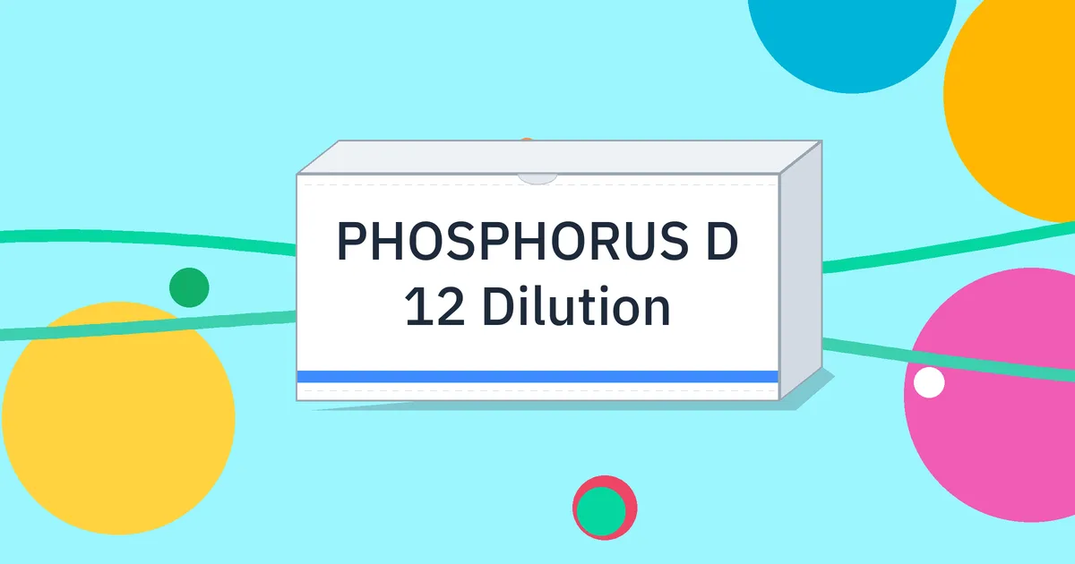 Symbolbild: Packung mit der Aufschrift PHOSPHORUS D 12 Dilution (PZN 01781703) – Verfügbarkeit und Bezug in Apotheken in Frankfurt am Main
