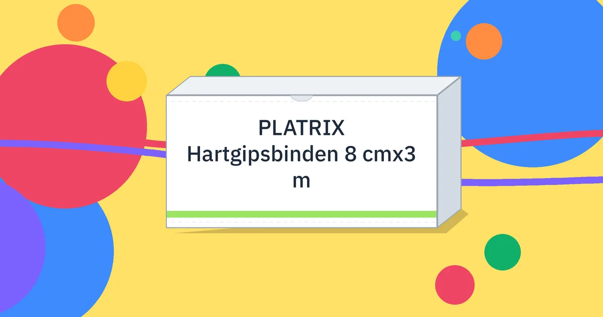 Symbolbild: Packung mit der Aufschrift PLATRIX Hartgipsbinden 8 cmx3 m (PZN 07154083) – Verfügbarkeit und Bezug in Apotheken in Frankfurt am Main