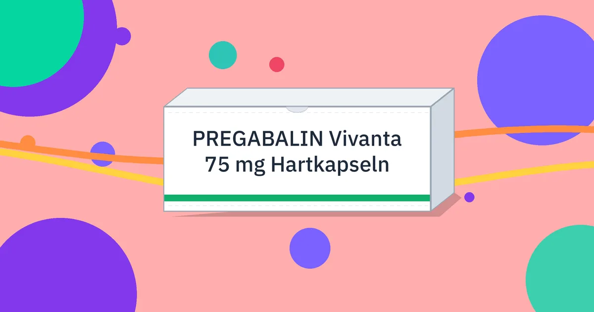 Symbolbild: Packung mit der Aufschrift PREGABALIN Vivanta 75 mg Hartkapseln (PZN 16663547) – Verfügbarkeit und Bezug in Apotheken in Frankfurt am Main