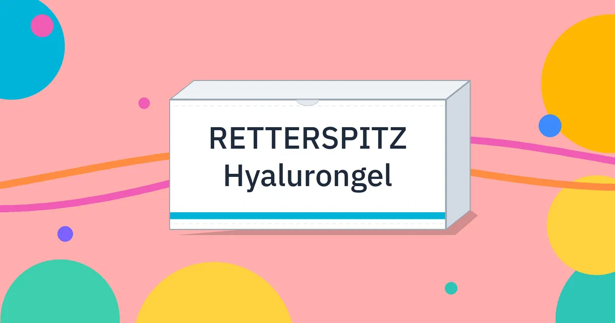 Symbolbild: Packung mit der Aufschrift RETTERSPITZ Hyalurongel (PZN 03070308) – Verfügbarkeit und Bezug in Apotheken in Frankfurt am Main