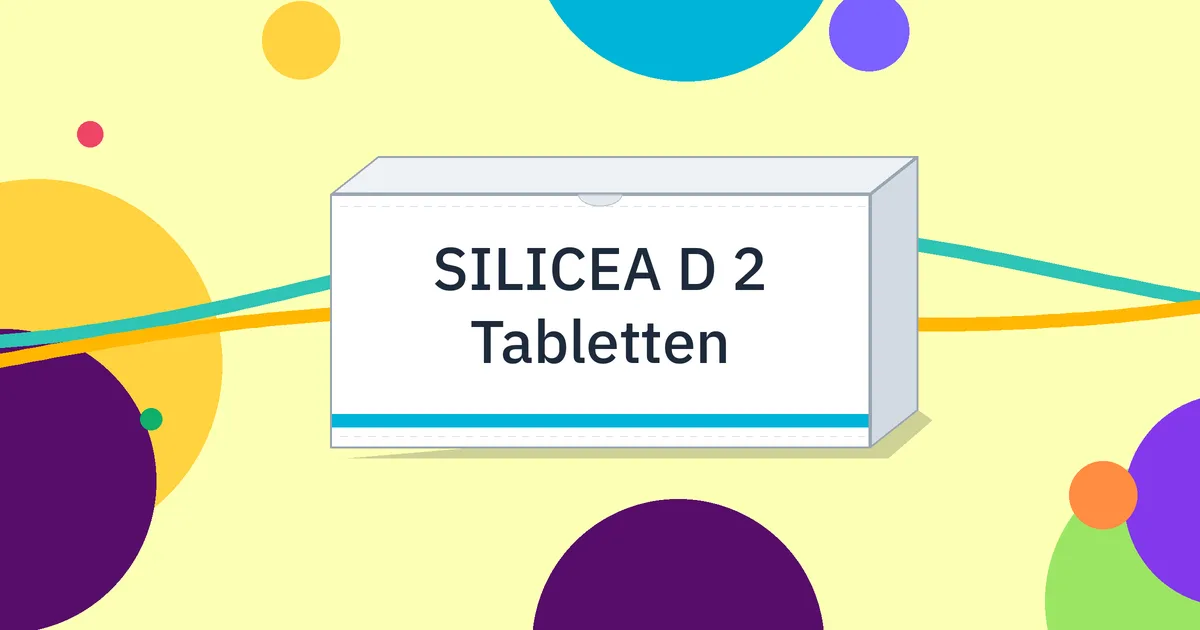 Symbolbild: Packung mit der Aufschrift SILICEA D 2 Tabletten (PZN 01785575) – Verfügbarkeit und Bezug in Apotheken in Frankfurt am Main