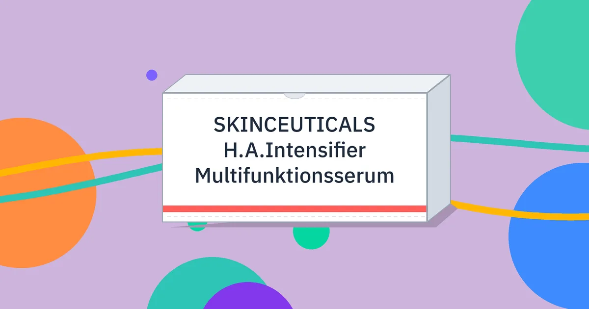 Symbolbild: Packung mit der Aufschrift SKINCEUTICALS H.A.Intensifier Multifunktionsserum (PZN 12662019) – Verfügbarkeit und Bezug in Apotheken in Frankfurt am Main