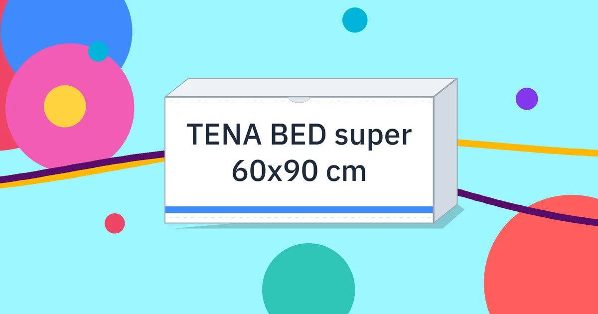 Symbolbild: Packung mit der Aufschrift TENA BED super 60x90 cm (PZN 19981153) – Verfügbarkeit und Bezug in Apotheken in Frankfurt am Main