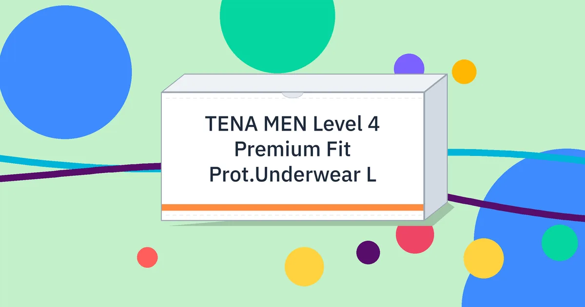 Symbolbild: Packung mit der Aufschrift TENA MEN Level 4 Premium Fit Prot.Underwear L (PZN 12575119) – Verfügbarkeit und Bezug in Apotheken in Frankfurt am Main
