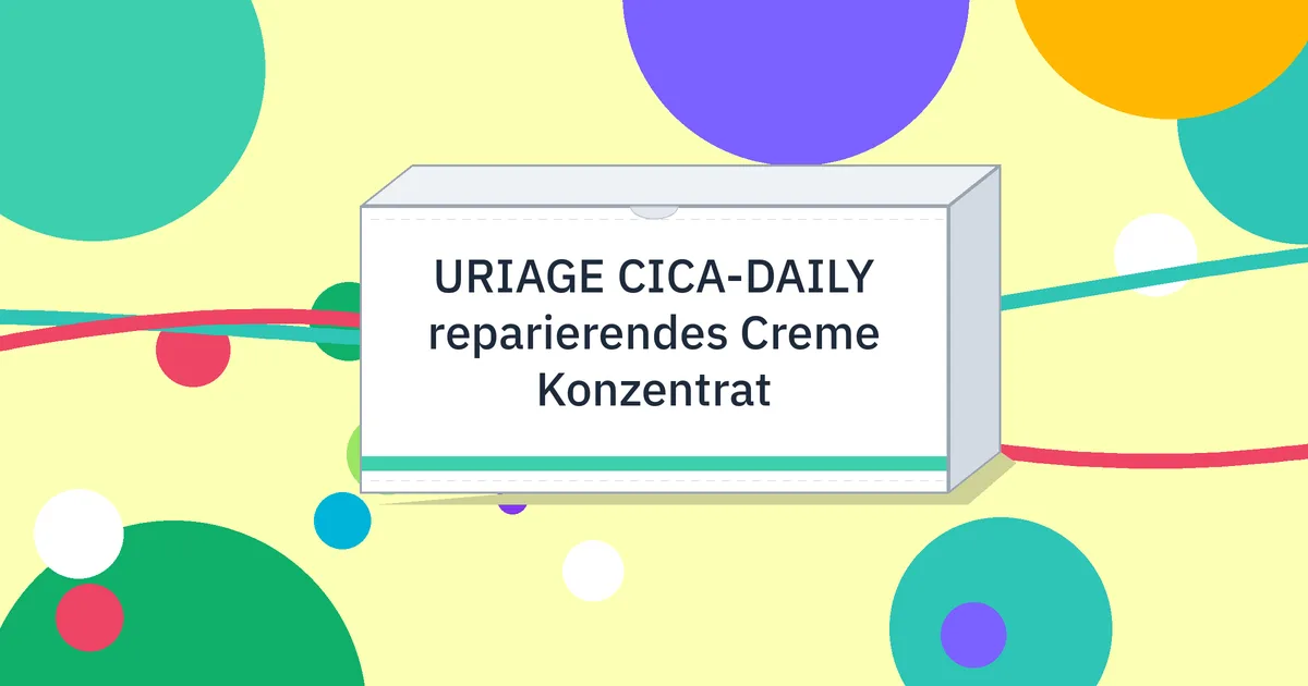 Symbolbild: Packung mit der Aufschrift URIAGE CICA-DAILY reparierendes Creme Konzentrat (PZN 19177037) – Verfügbarkeit und Bezug in Apotheken in Frankfurt am Main