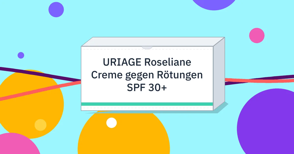 Symbolbild: Packung mit der Aufschrift URIAGE Roseliane Creme gegen Rötungen SPF 30+ (PZN 19680983) – Verfügbarkeit und Bezug in Apotheken in Frankfurt am Main