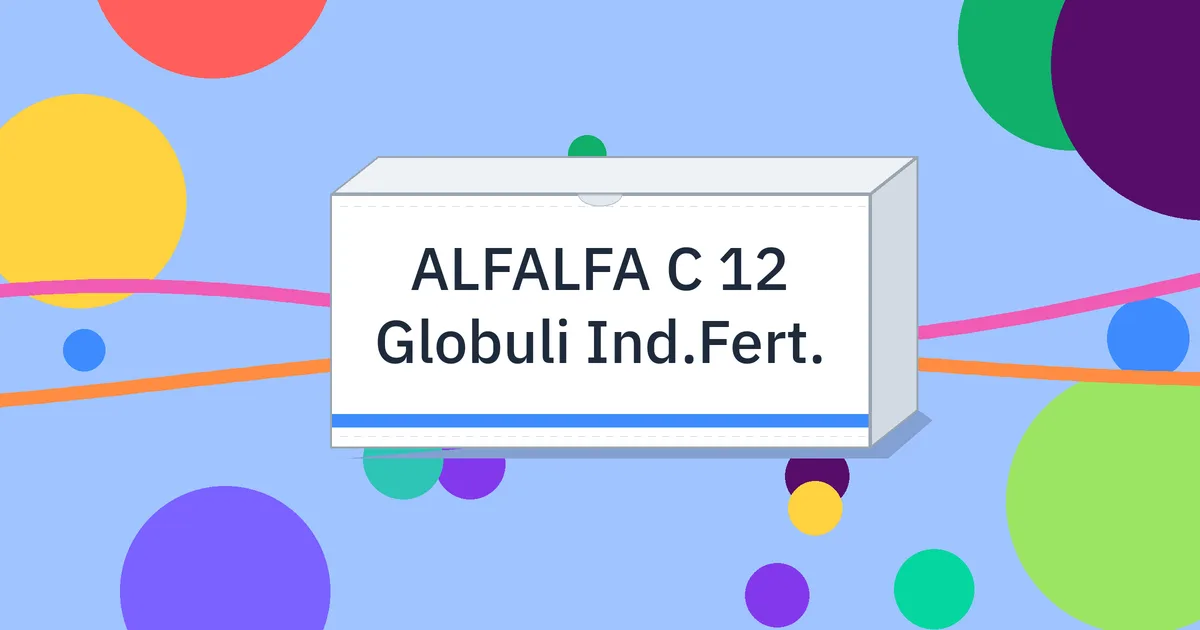 Symbolbild: Packung mit der Aufschrift ALFALFA C 12 Globuli Ind.Fert. (PZN 17690724) – Verfügbarkeit und Bezug in Apotheken in Frankfurt am Main