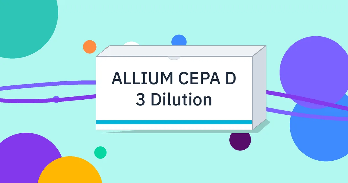 Symbolbild: Packung mit der Aufschrift ALLIUM CEPA D 3 Dilution (PZN 02112312) – Verfügbarkeit und Bezug in Apotheken in Frankfurt am Main