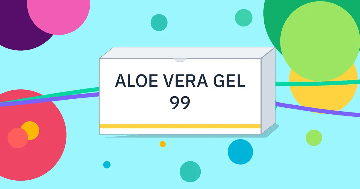 Symbolbild: Packung mit der Aufschrift ALOE VERA GEL 99 (PZN 06457522) – Verfügbarkeit und Bezug in Apotheken in Frankfurt am Main