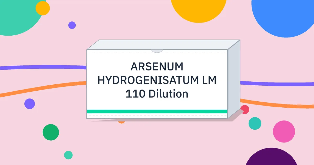 Symbolbild: Packung mit der Aufschrift ARSENUM HYDROGENISATUM LM 110 Dilution (PZN 12778756) – Verfügbarkeit und Bezug in Apotheken in Frankfurt am Main