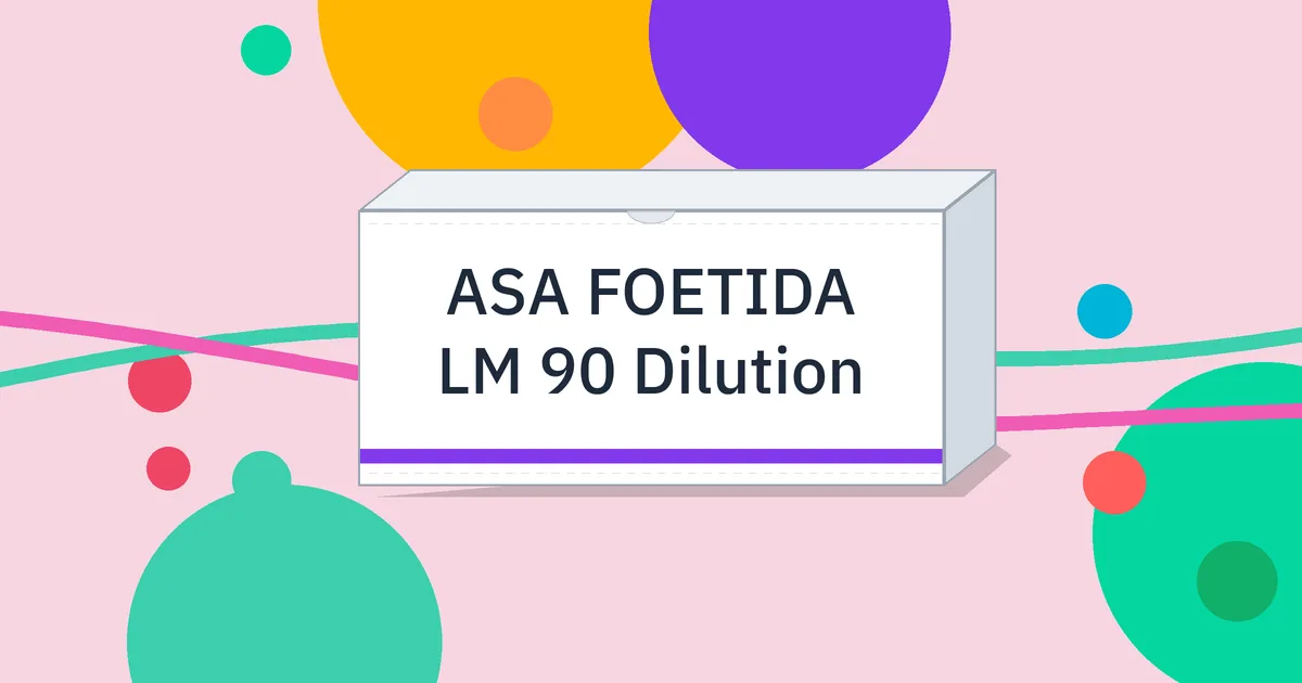 Symbolbild: Packung mit der Aufschrift ASA FOETIDA LM 90 Dilution (PZN 12781801) – Verfügbarkeit und Bezug in Apotheken in Frankfurt am Main
