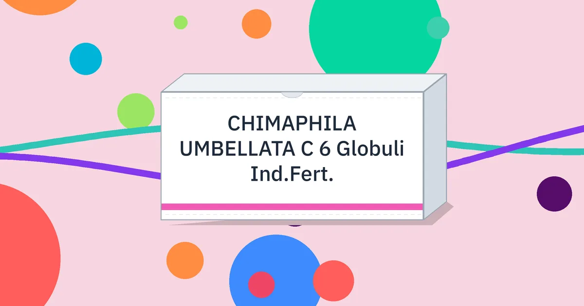 Symbolbild: Packung mit der Aufschrift CHIMAPHILA UMBELLATA C 6 Globuli Ind.Fert. (PZN 17678723) – Verfügbarkeit und Bezug in Apotheken in Frankfurt am Main
