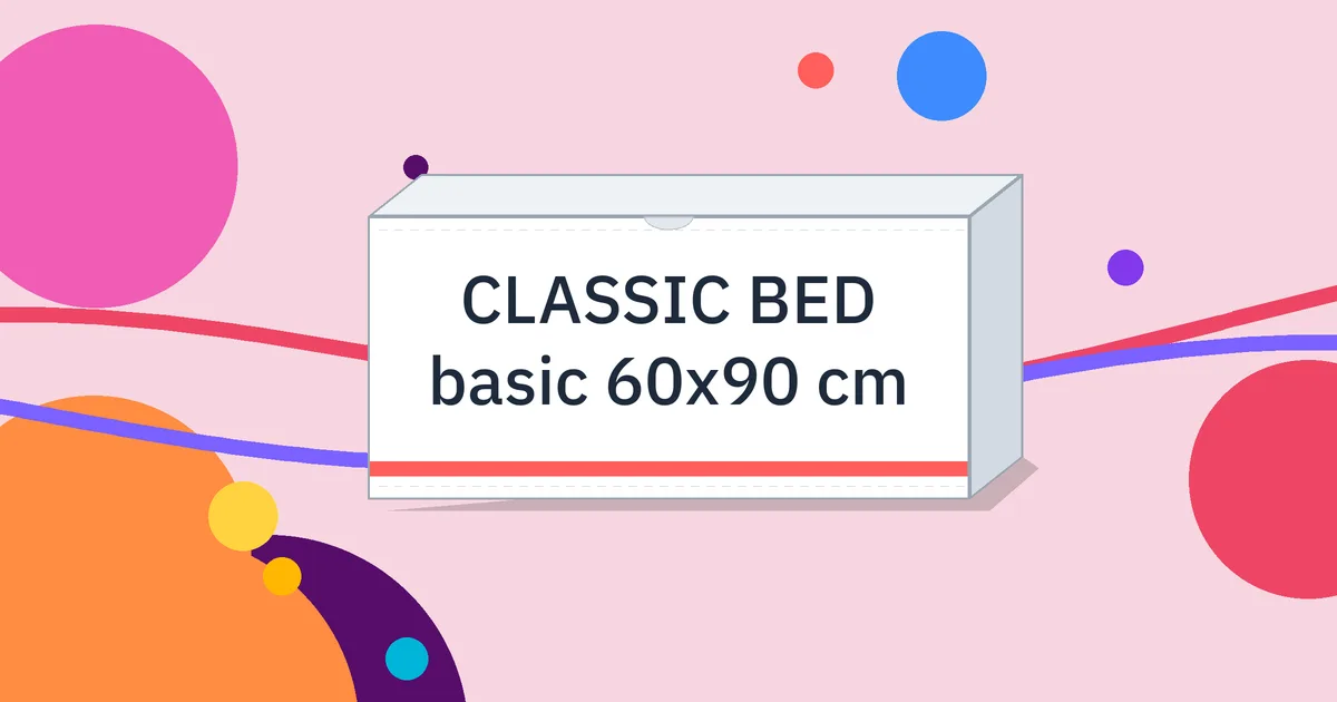 Symbolbild: Packung mit der Aufschrift CLASSIC BED basic 60x90 cm (PZN 07094234) – Verfügbarkeit und Bezug in Apotheken in Frankfurt am Main