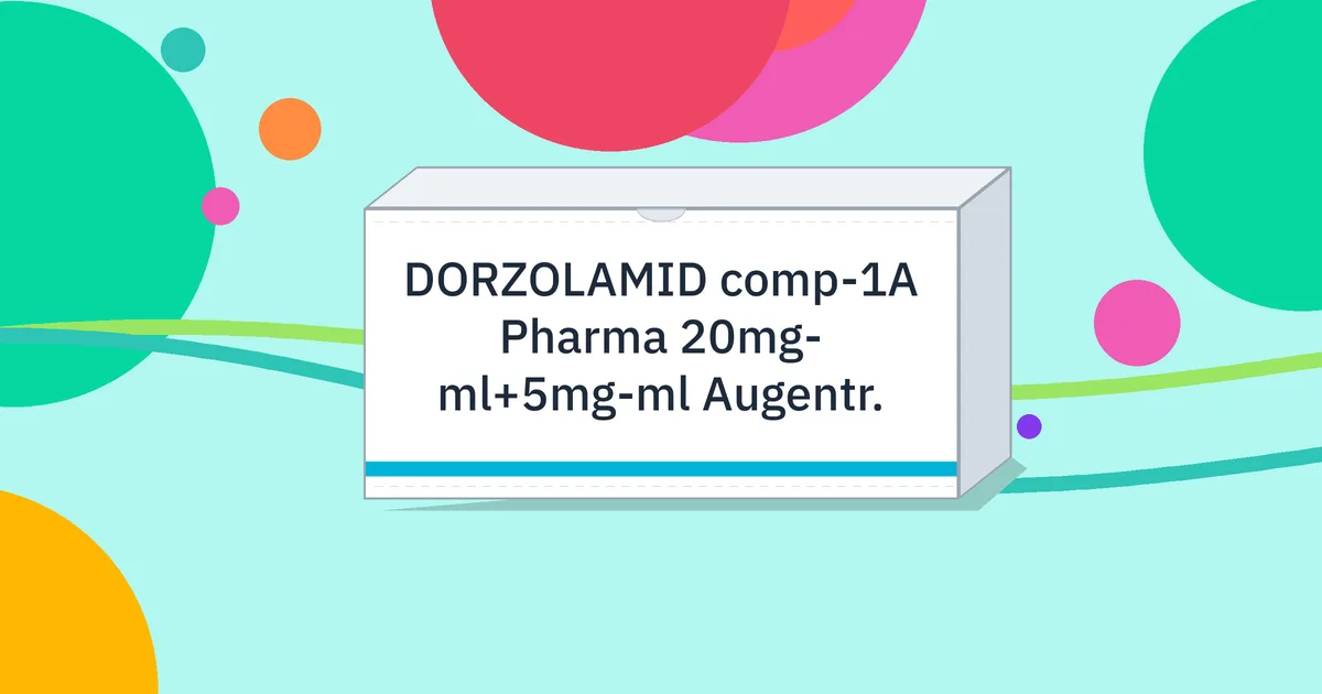 Symbolbild: Packung mit der Aufschrift DORZOLAMID comp-1A Pharma 20mg-ml+5mg-ml Augentr. (PZN 20303033) – Verfügbarkeit und Bezug in Apotheken in Frankfurt am Main