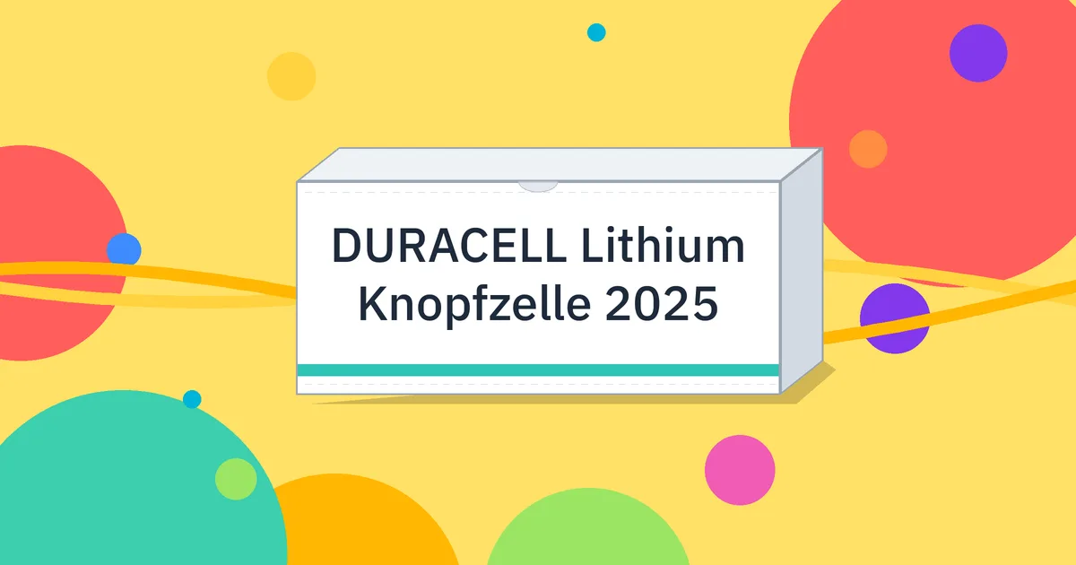 Symbolbild: Packung mit der Aufschrift DURACELL Lithium Knopfzelle 2025 (PZN 14285644) – Verfügbarkeit und Bezug in Apotheken in Frankfurt am Main