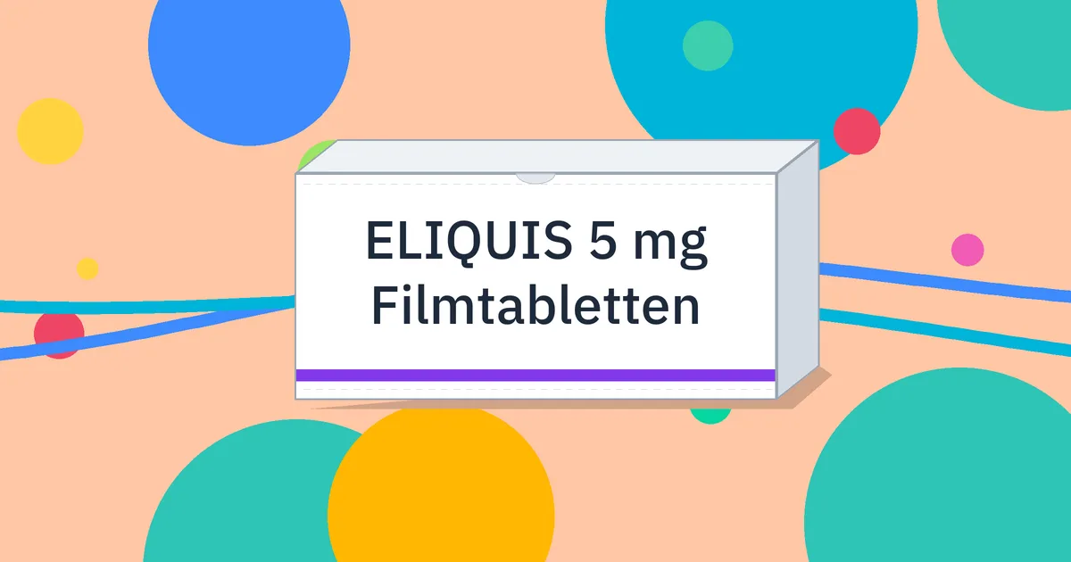 Symbolbild: Packung mit der Aufschrift ELIQUIS 5 mg Filmtabletten (PZN 11524829) – Verfügbarkeit und Bezug in Apotheken in Frankfurt am Main