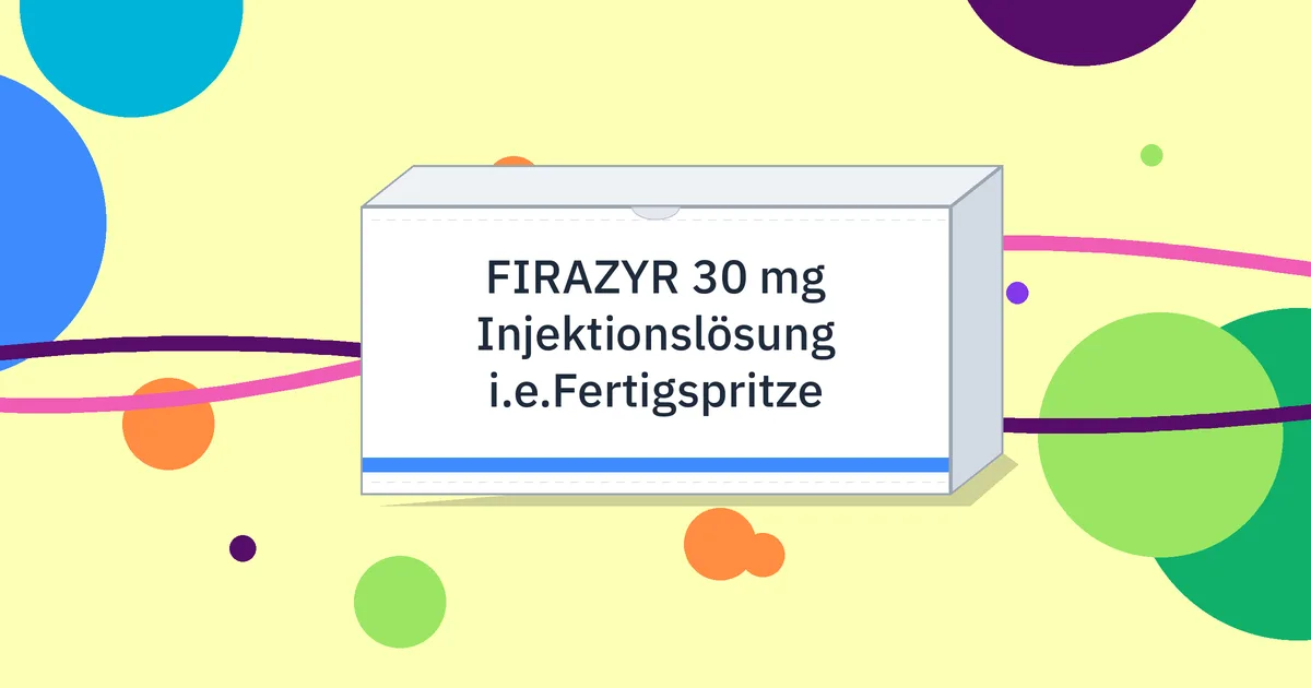 Symbolbild: Packung mit der Aufschrift FIRAZYR 30 mg Injektionslösung i.e.Fertigspritze (PZN 20012637) – Verfügbarkeit und Bezug in Apotheken in Frankfurt am Main